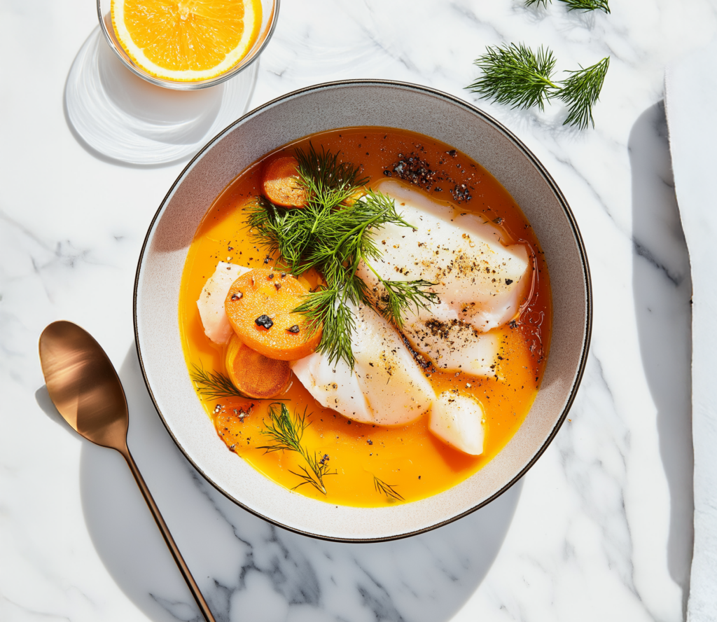 Fisksoppa med citronaioli - FiskDirekt