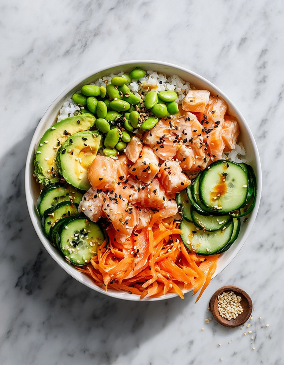 Poke Bowl med lax - FiskDirekt
